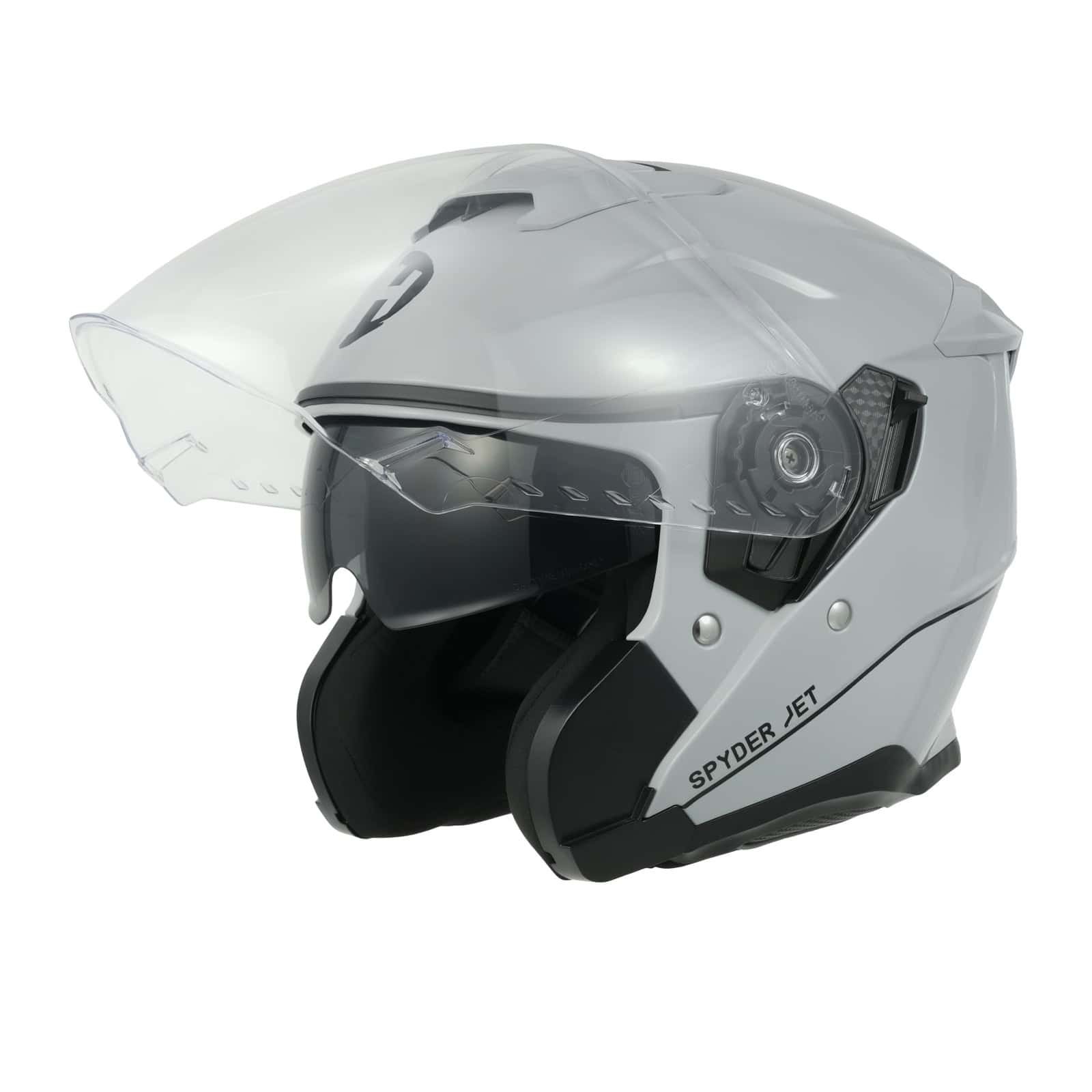 Daytona Helmets SJ1-CG Spyder Jet Cool Grey Motorcycle Helmet