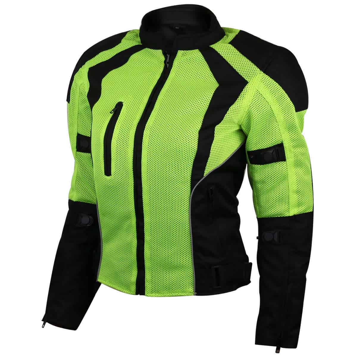 Vance Leather VL1673 CE Armor Mesh Motorcycle Jacket