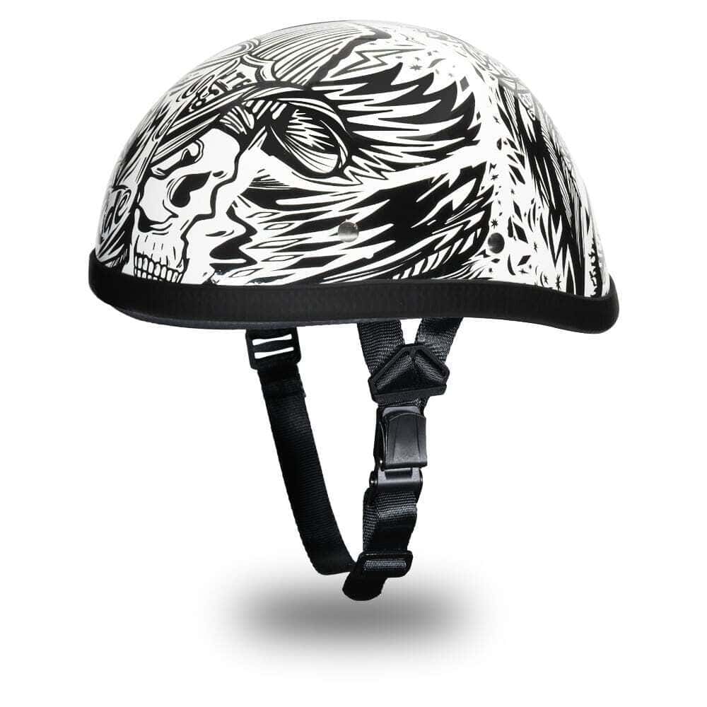 Daytona Helmets 6002LF Live Fast Eagle Motorcycle Helmet