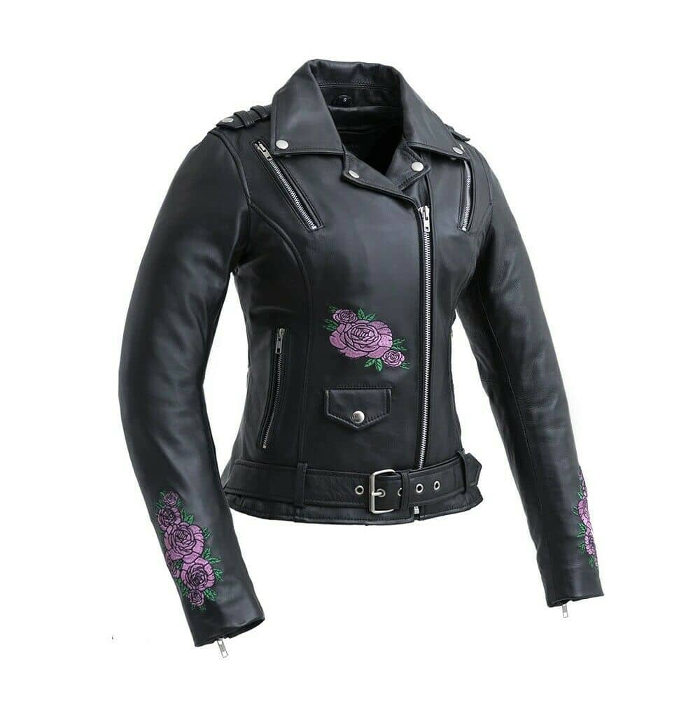 First MFG Legacy CE Rated Armor Leather Motorcycle Jacket
